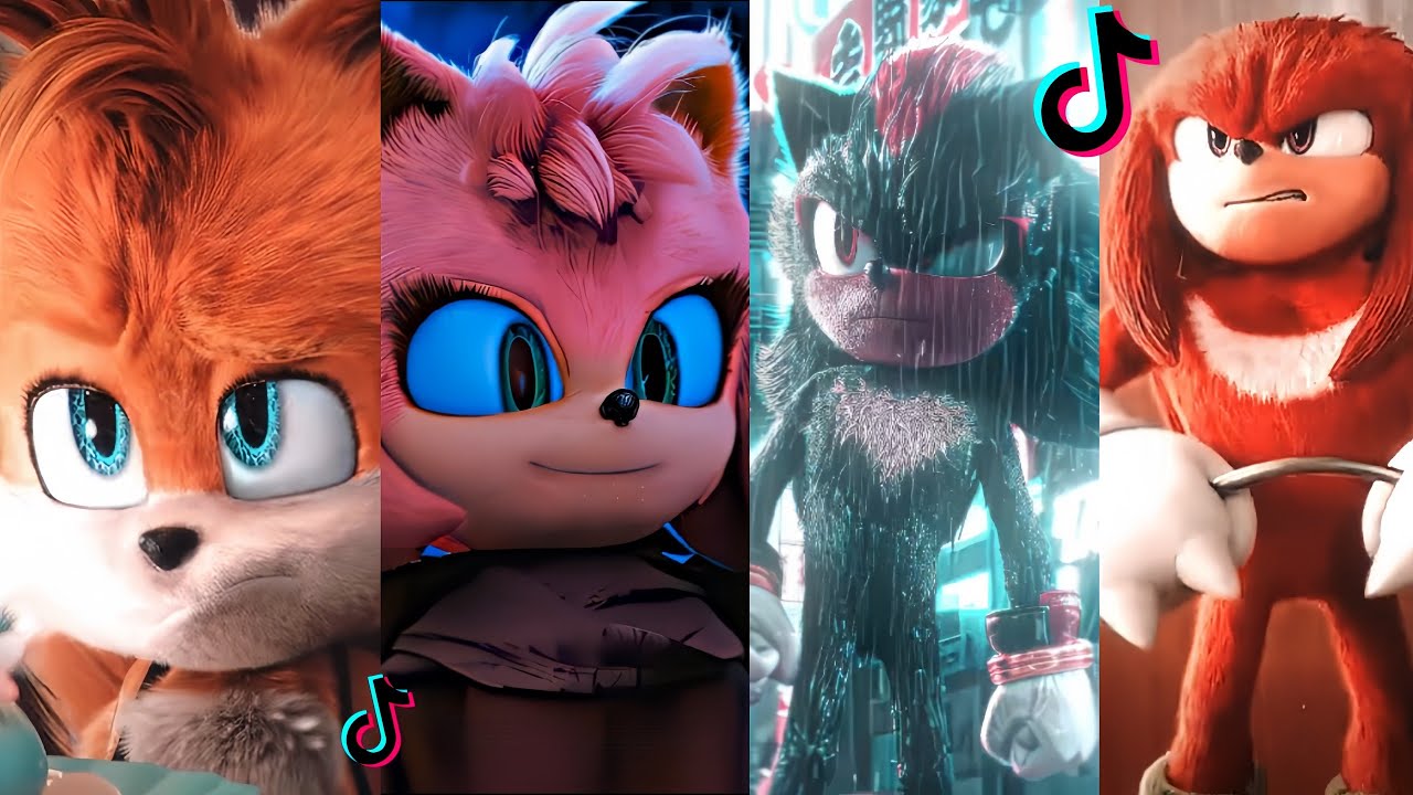 Soni̇c The Hedgehog Ti̇ktok Edi̇t Compi̇lati̇on Popular Soni̇c Ti̇ktok Edi̇ts