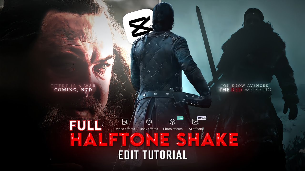 Halftone Shake Tutorial On Capcut Full Edit Youtube