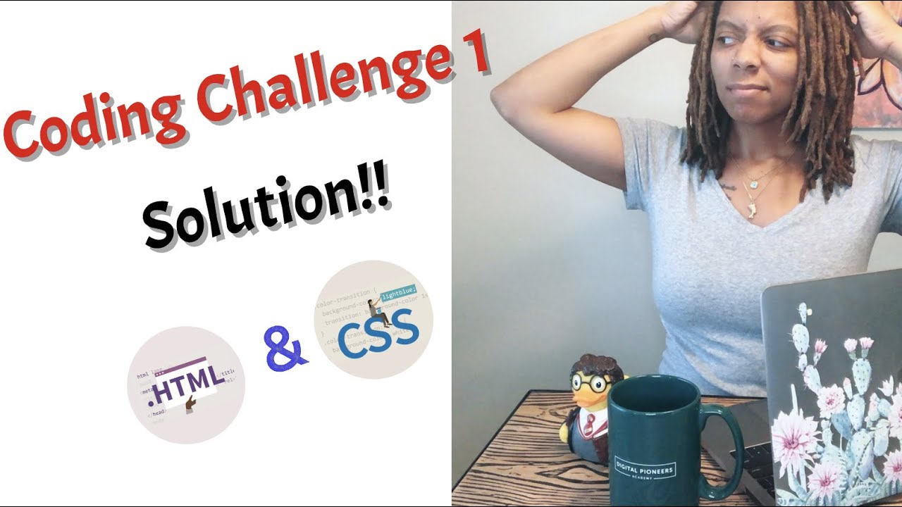 Coding Challenge 1 Solution Youtube