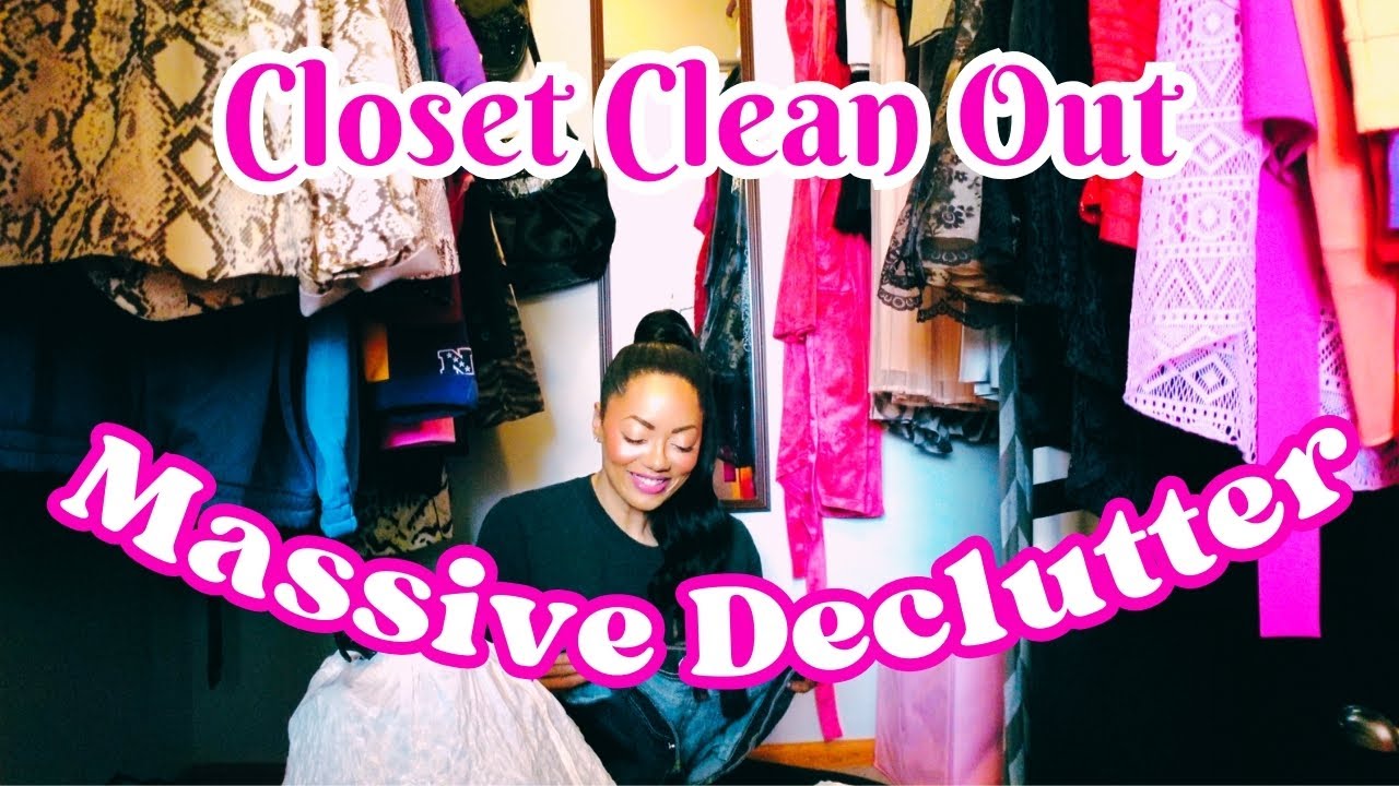 Massive Closet Clean Out Declutter Organizing My Closet 2024 Youtube