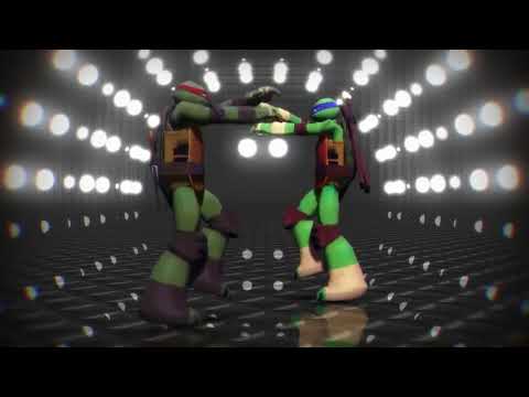 Mmd Tmnt Rihanna Umbrella Remix Raph And Leo Youtube