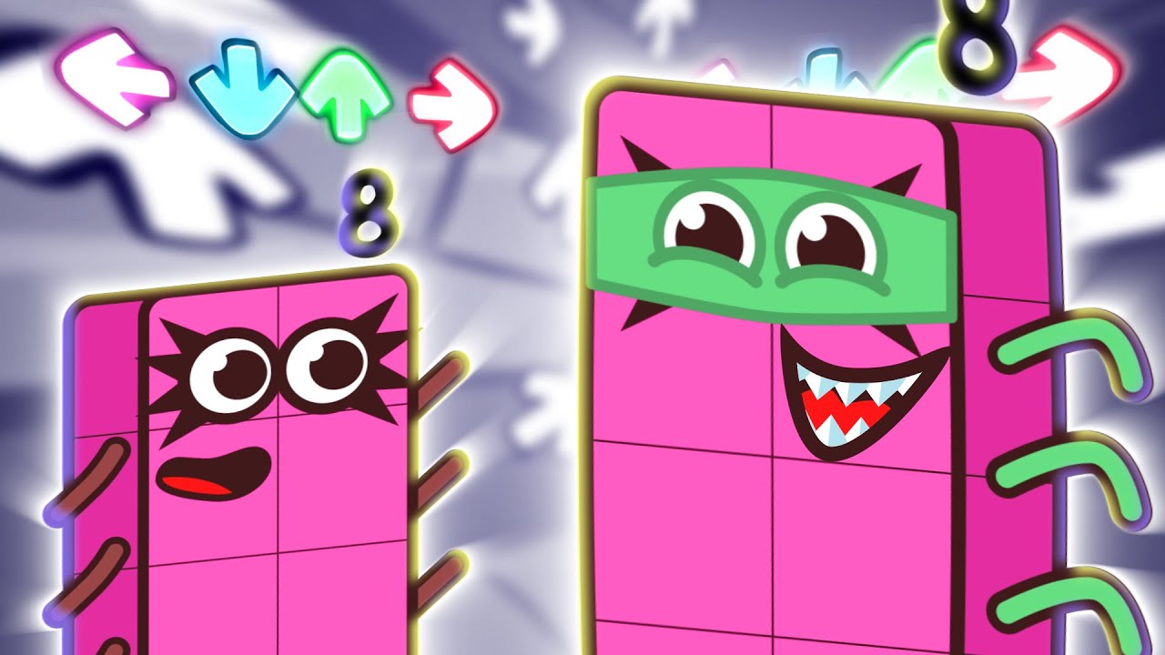 A Battle Of Two Octoblocks Numberblocks X Fnf Youtube