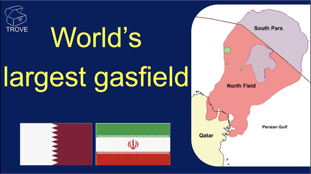 The Biggest Gasfield On The Planet North Field Qatar South Pars