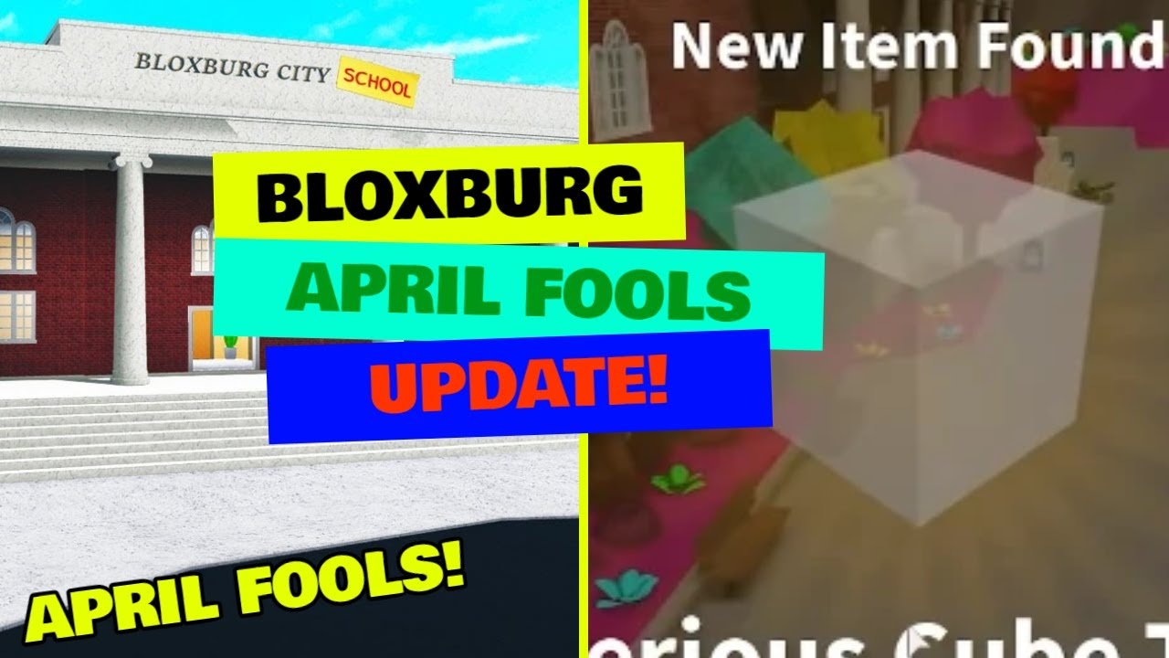 Bloxburg April Fools Stream Youtube
