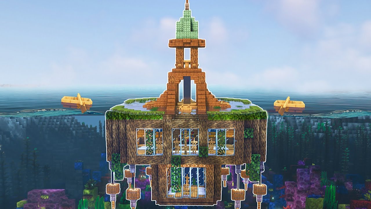 Minecraft Underwater Base Millionaire S Base Underwater By Netherpixel