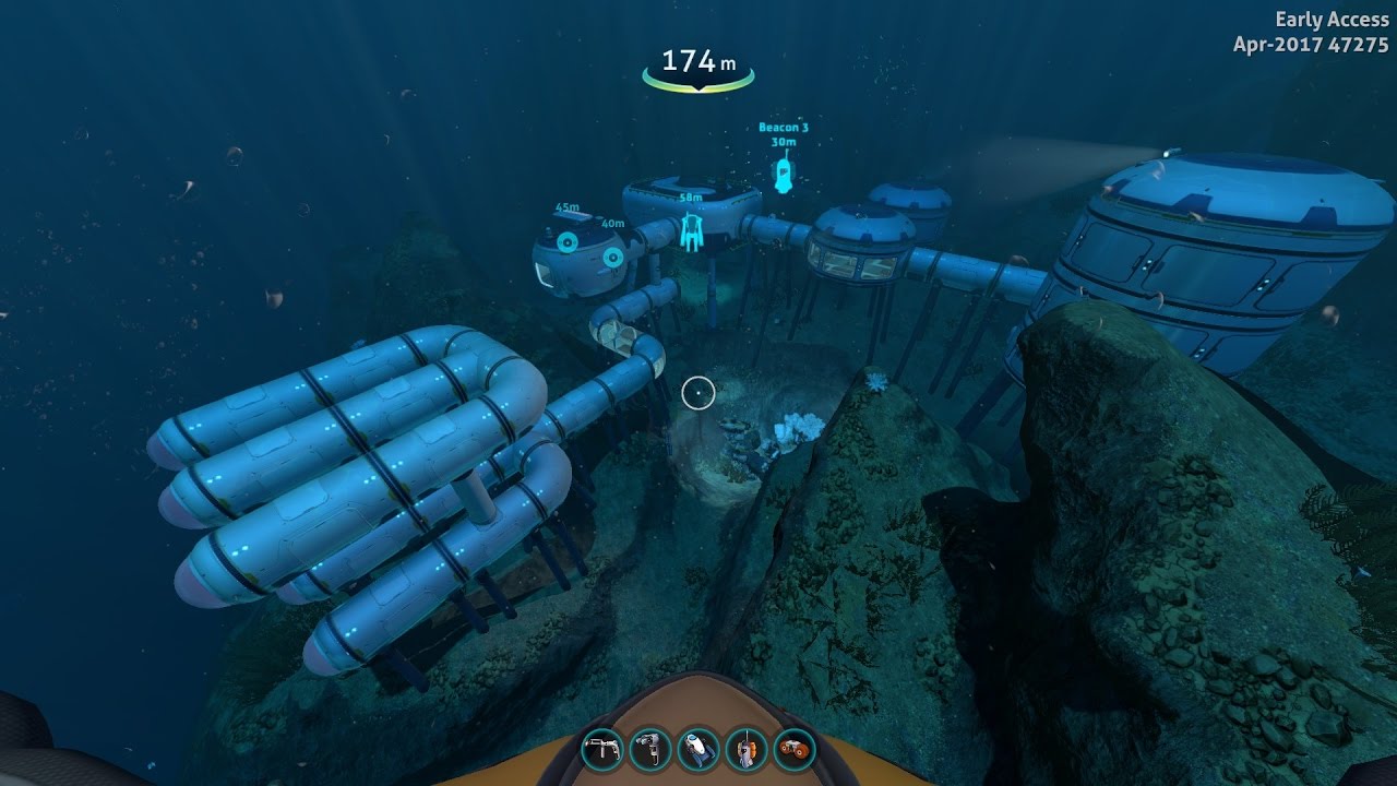 Subnautica Crag Mining Facility Base Youtube