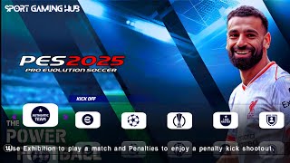 Pes 2025 Psp Pro Evolution Soccer 2025 Efootball Pes 2025 Ppsspp Sport ...