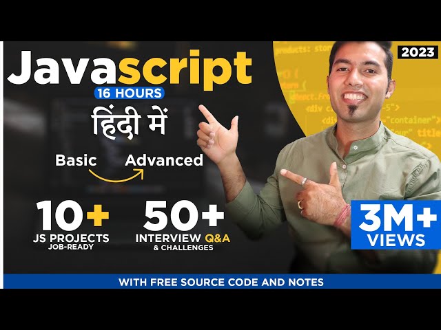 Javascript Data Types Tutorial Hindi Javascript Tutorial