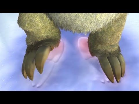 Sid The Sloth Feet And Disgust Scenes Ice Age 2002 Youtube