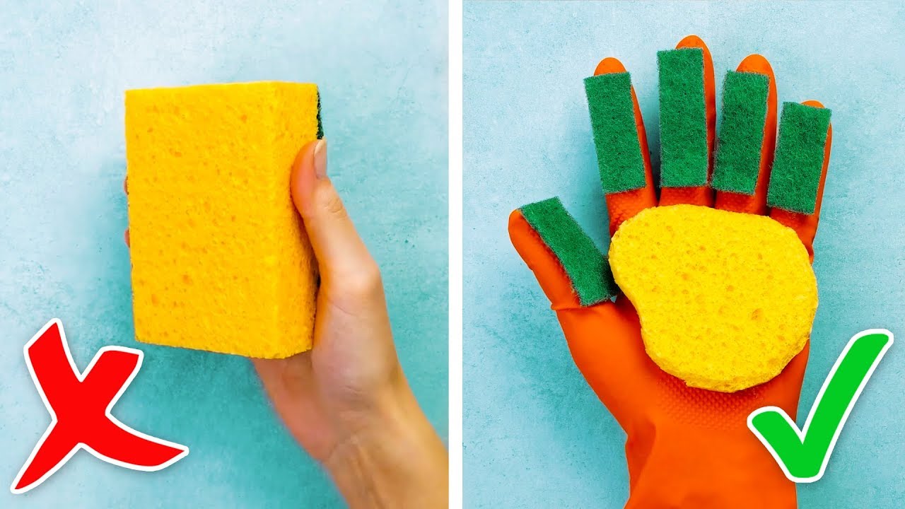 30 Brilliant Cleaning Hacks Youtube