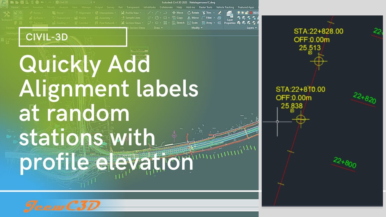 Align Tool Civil 3d At Elden Martin Blog