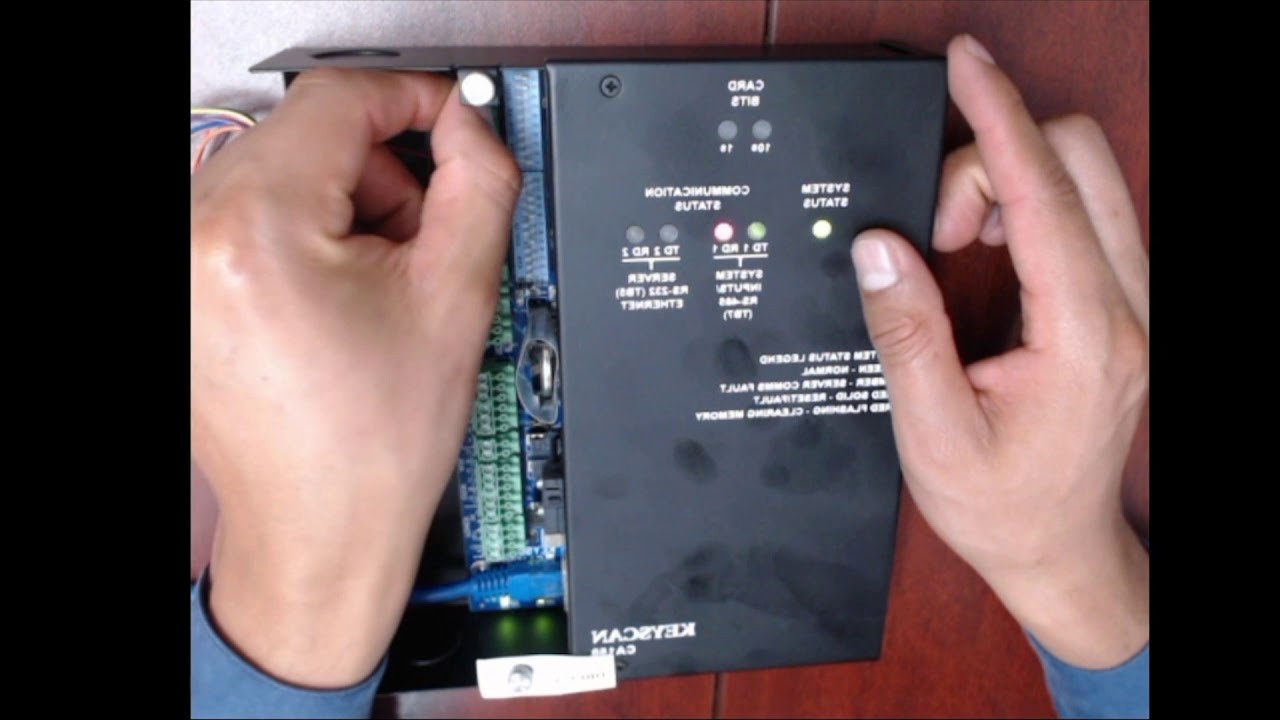 Keyscan Configuración Inicial Ca150 Youtube