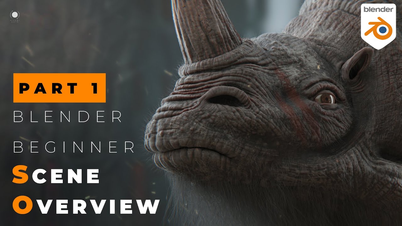 Blender 4 2 Beginner Part 1 Scene Overview Youtube