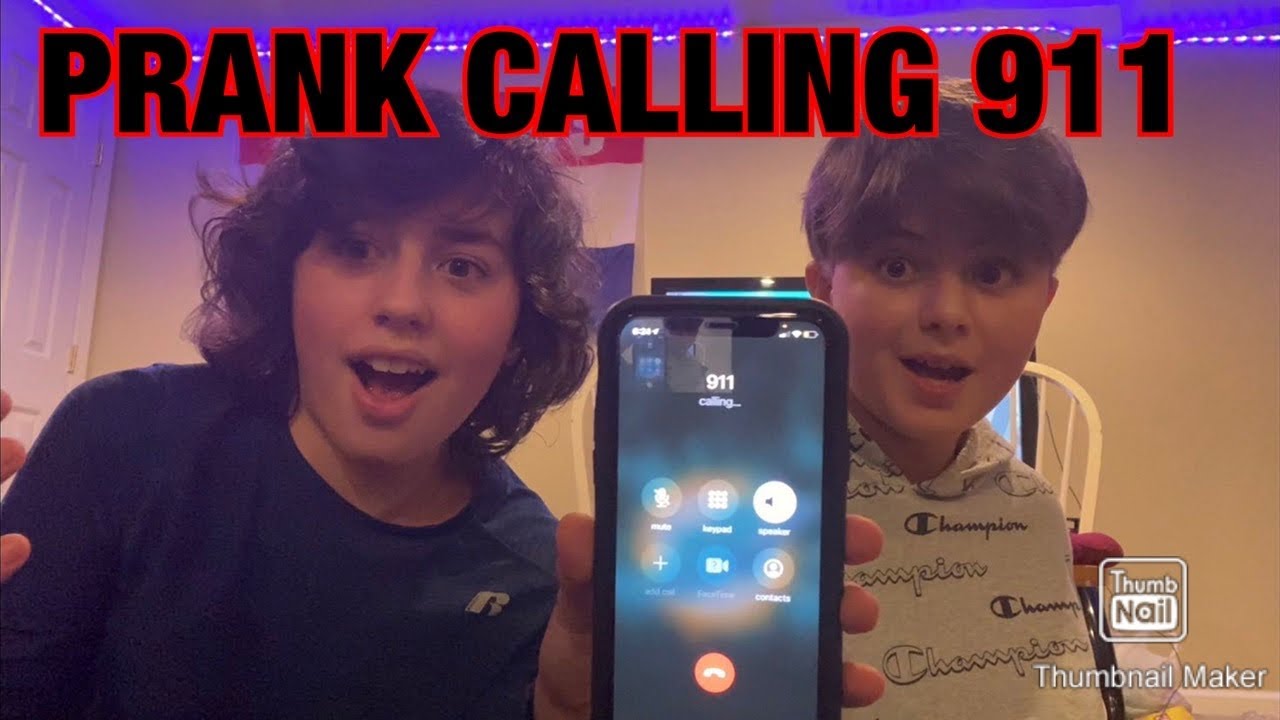 Prank Calling 911 Gone Wrong Youtube