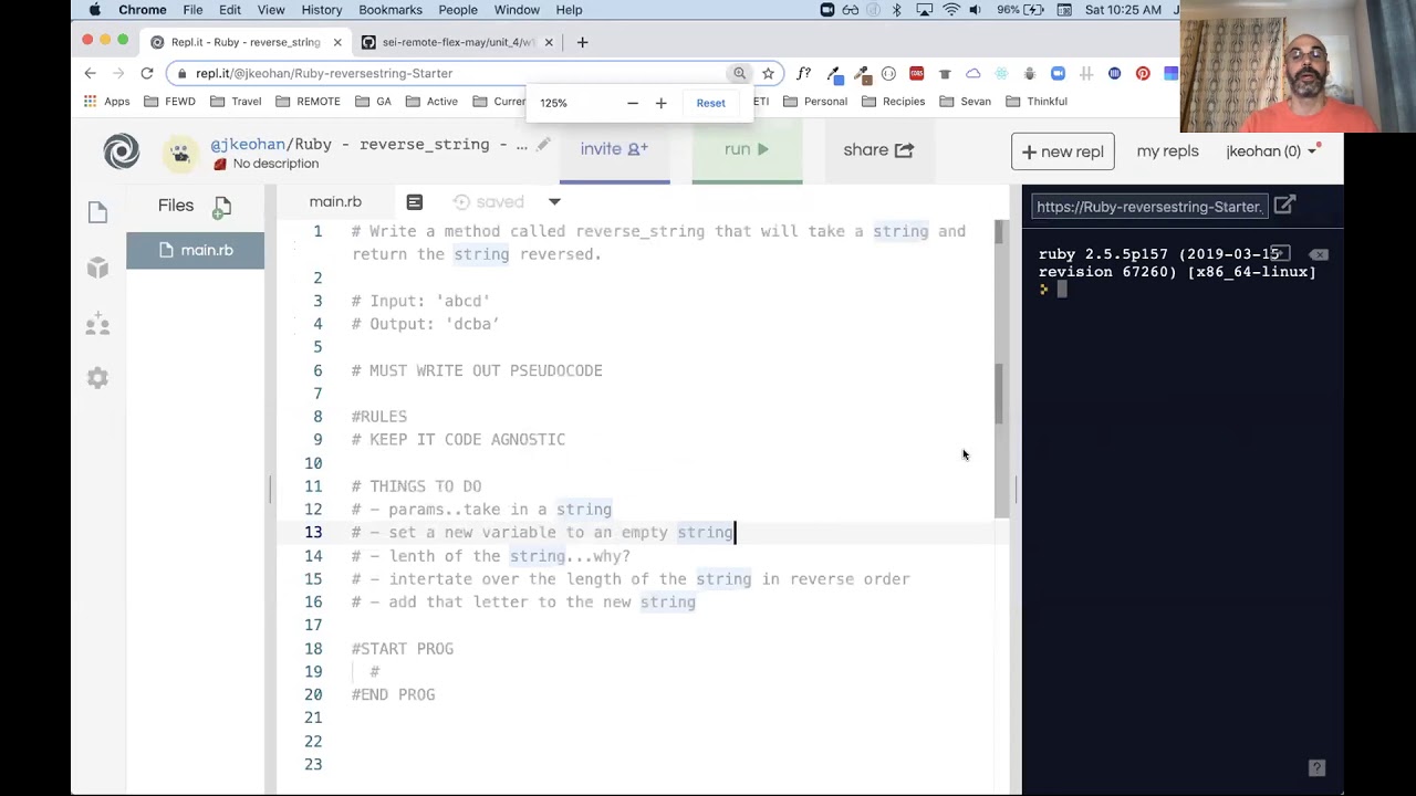 Ruby Classes Part 1 Youtube