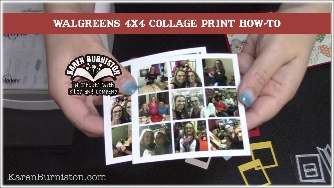 How To Print A 4x4 Collage Photo At Walgreens Youtube