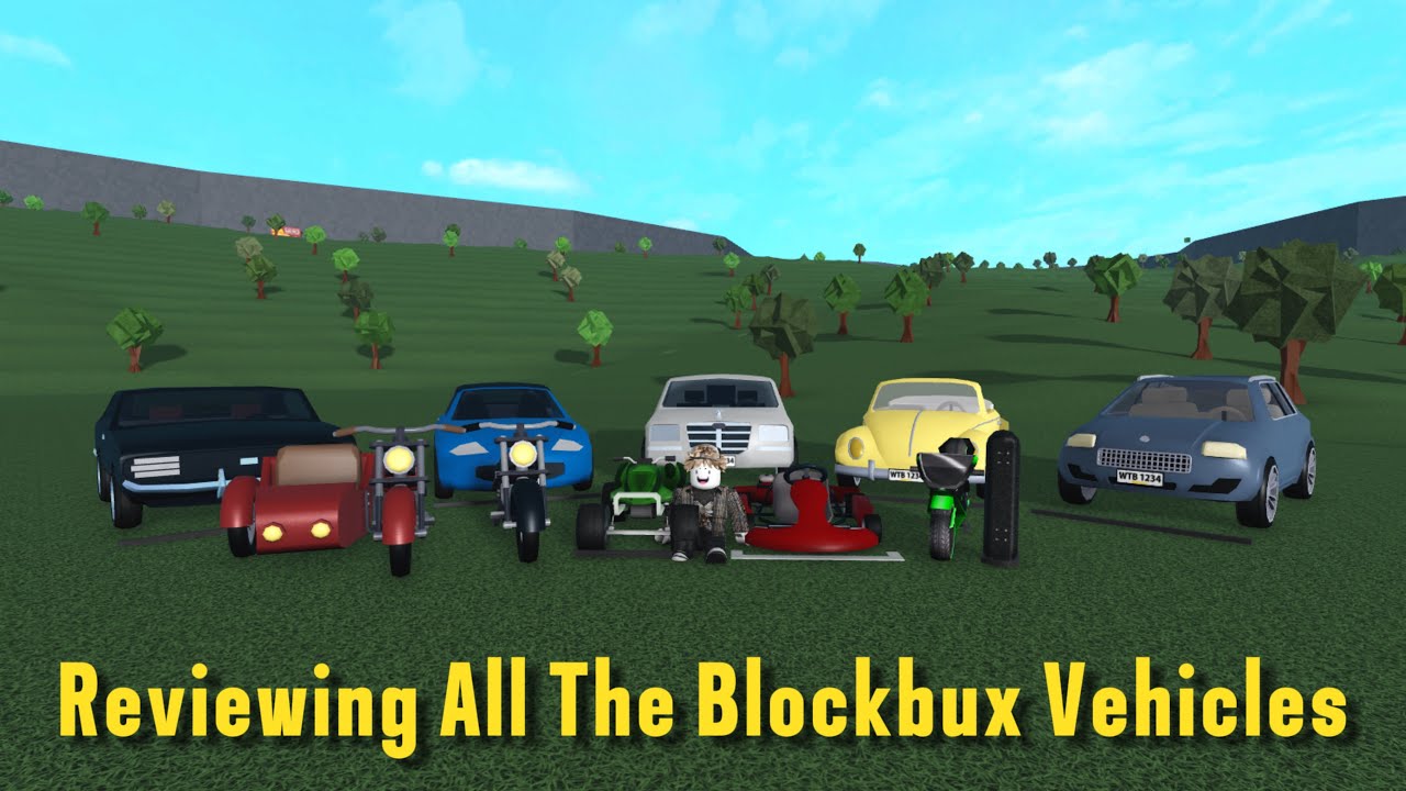 Rating All The Blockbux Vehicles Bloxburg Youtube