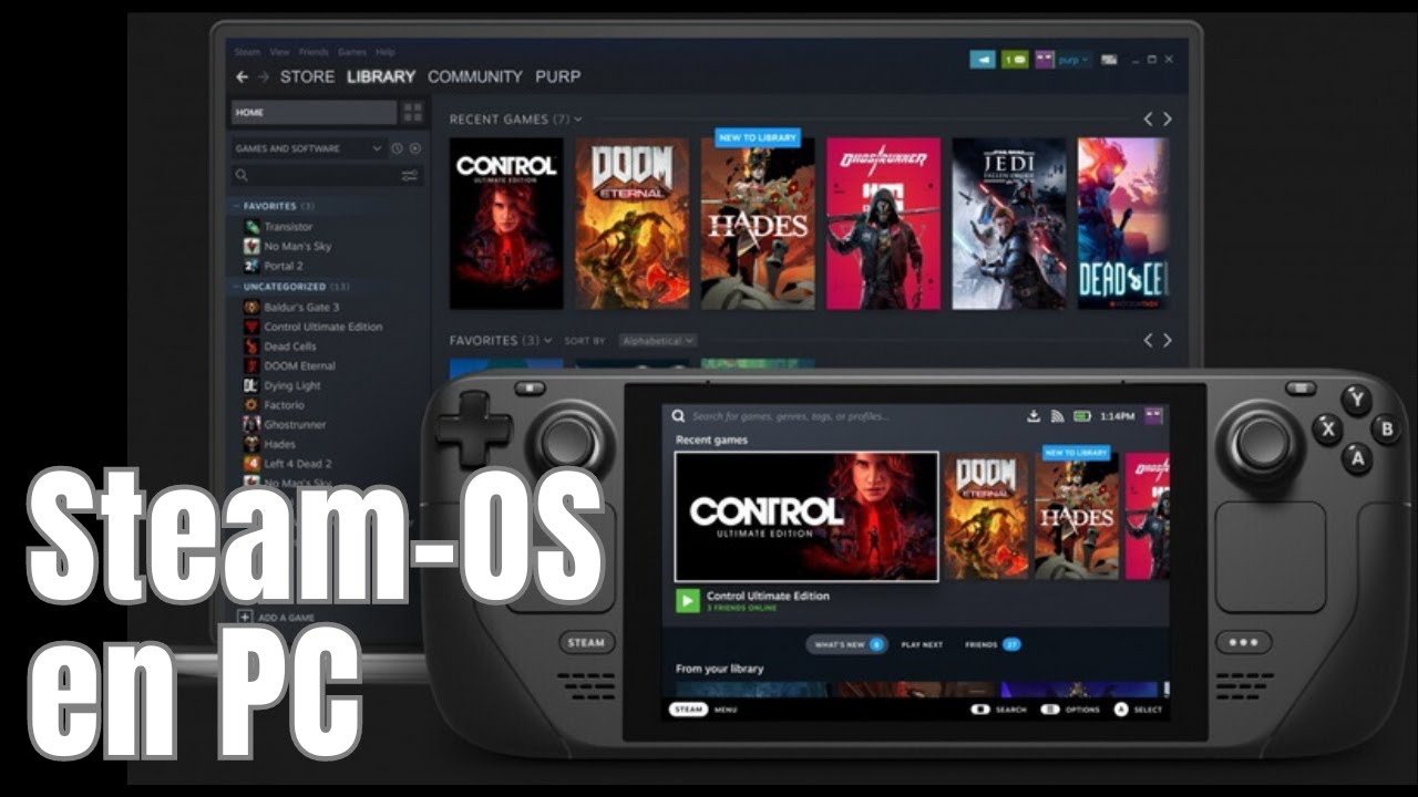 La Distribucion De Linux Ideal Para Tu Pc Gamer Chimeraos Steam
