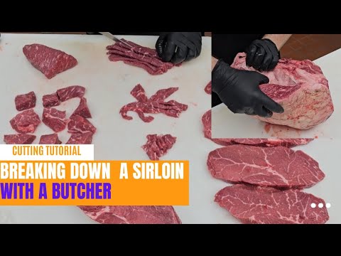 Butcher S Guide Breaking Down A Whole Sirloin Like A Pro Youtube