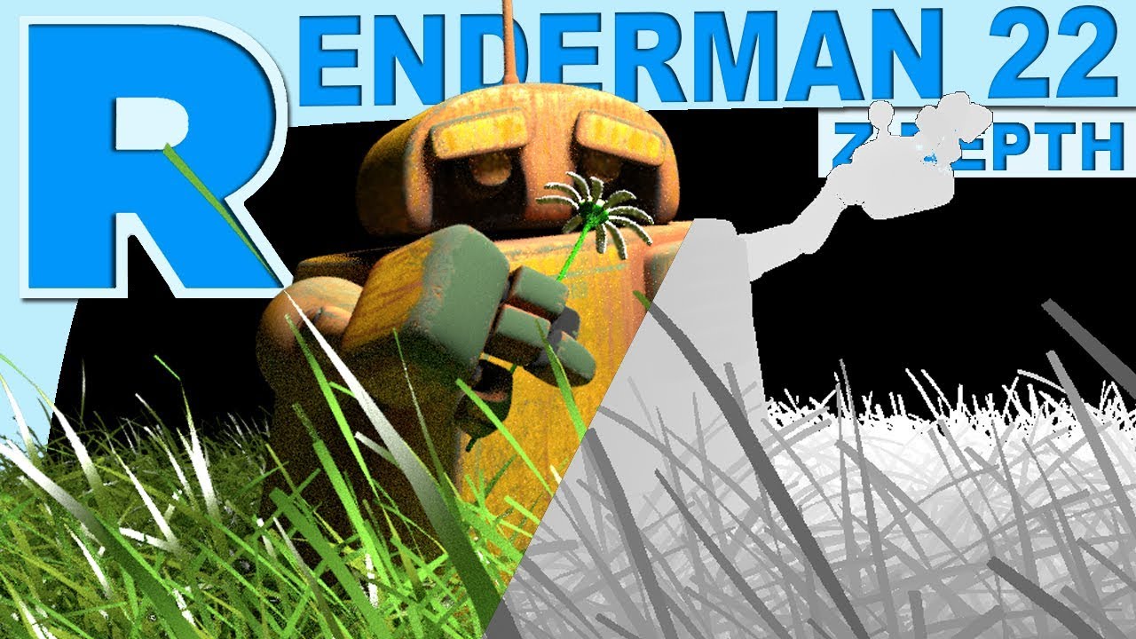 Renderman 22 Rendering Z Depth With Nuke Tutorial Youtube