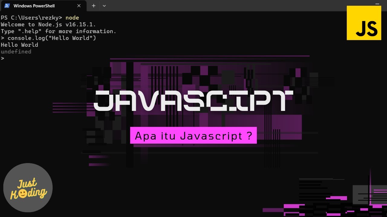 Tutorial Javascript 1 Pengenalan Javascript Youtube