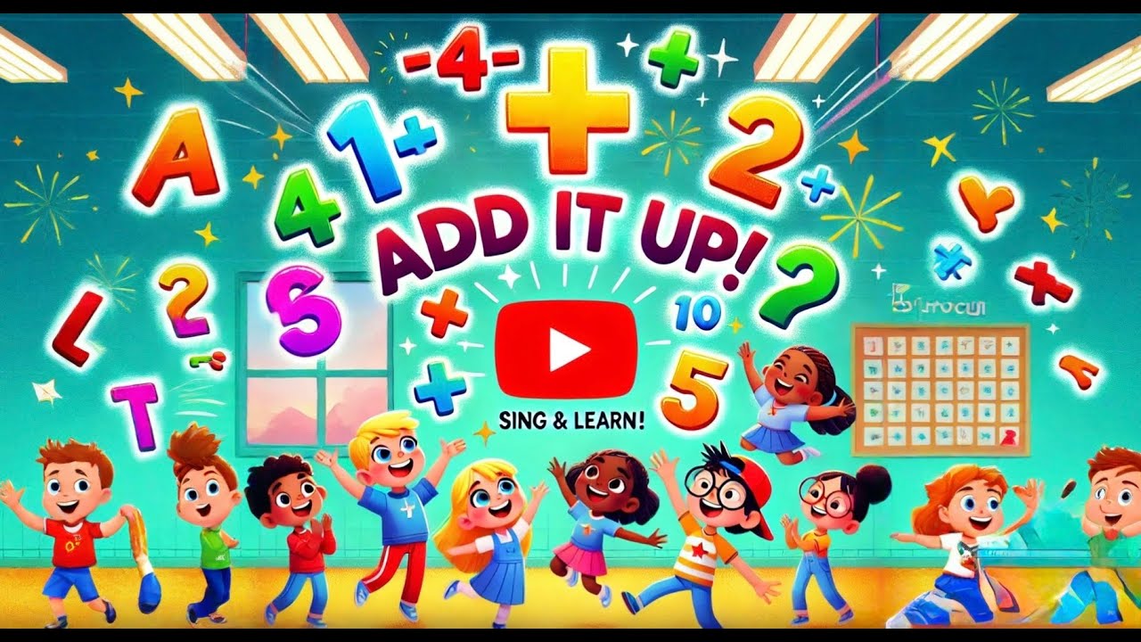 рџ ў Add It Up Fun Kids Math Song For Learning Addition Educational