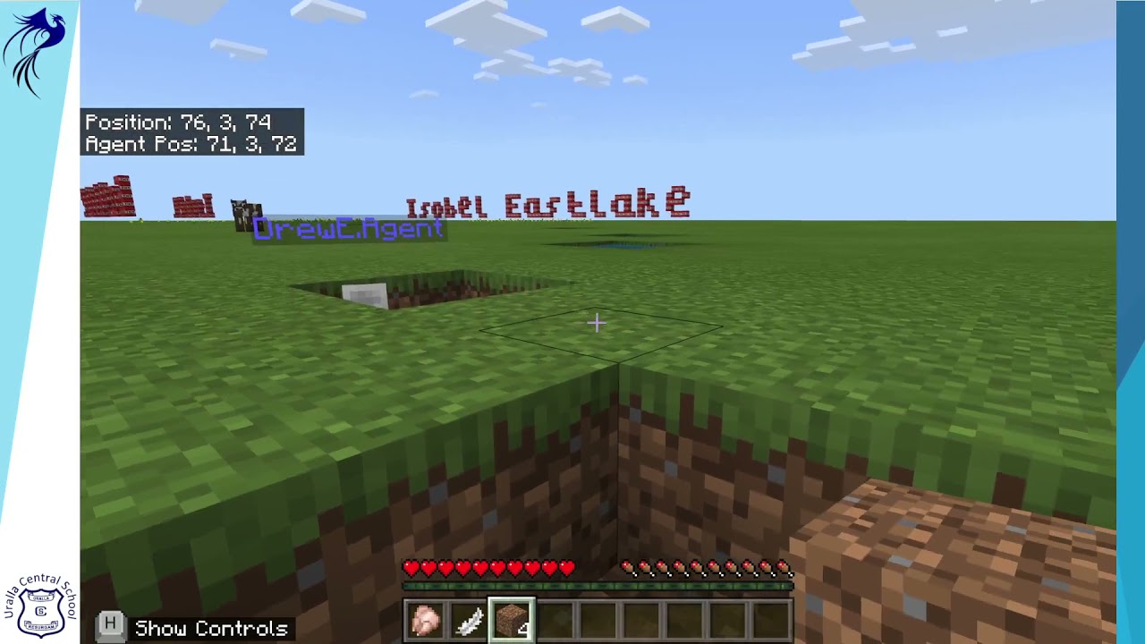 Minecraft Education Edition Coding Tutorial Agent Dig Youtube
