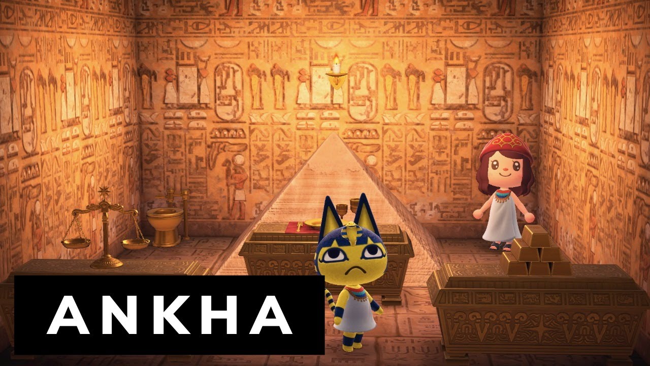 Ankha House Tour Animal Crossing New Horizons Youtube