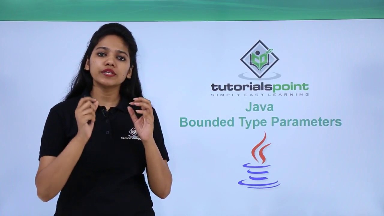 Java Bounded Type Parameter Youtube