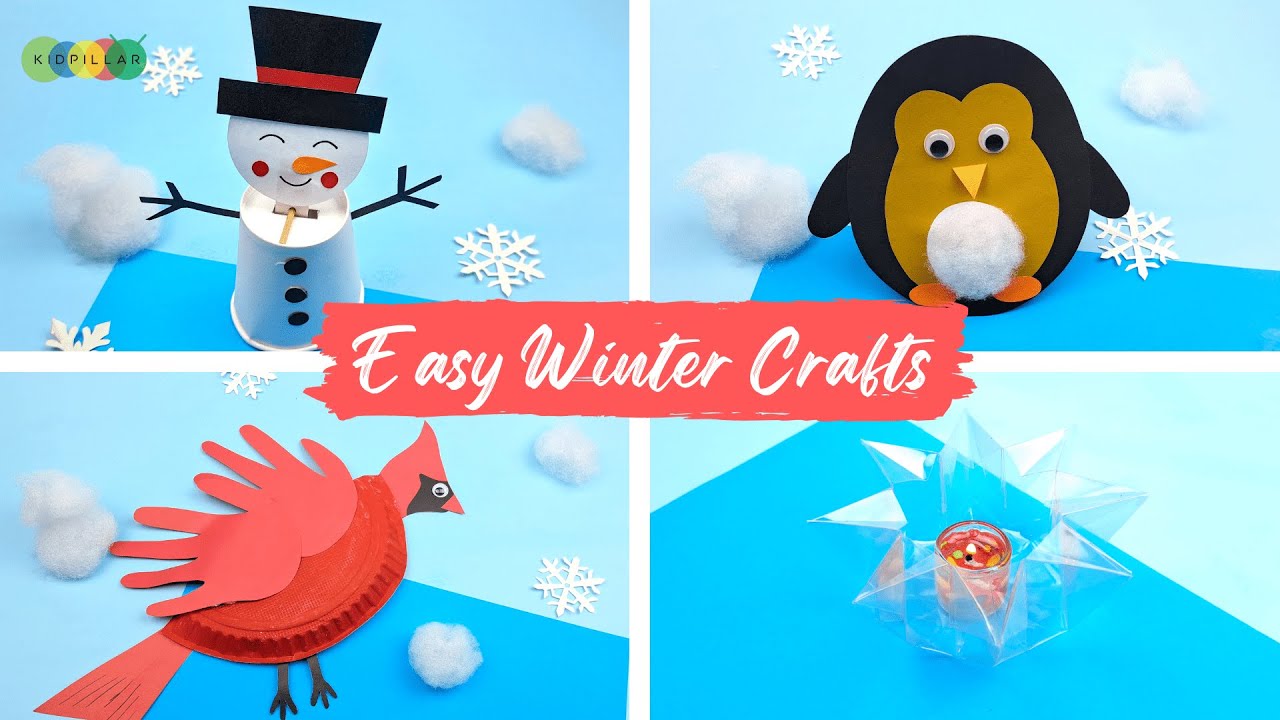 Easy Winter Crafts For Kindergarten
