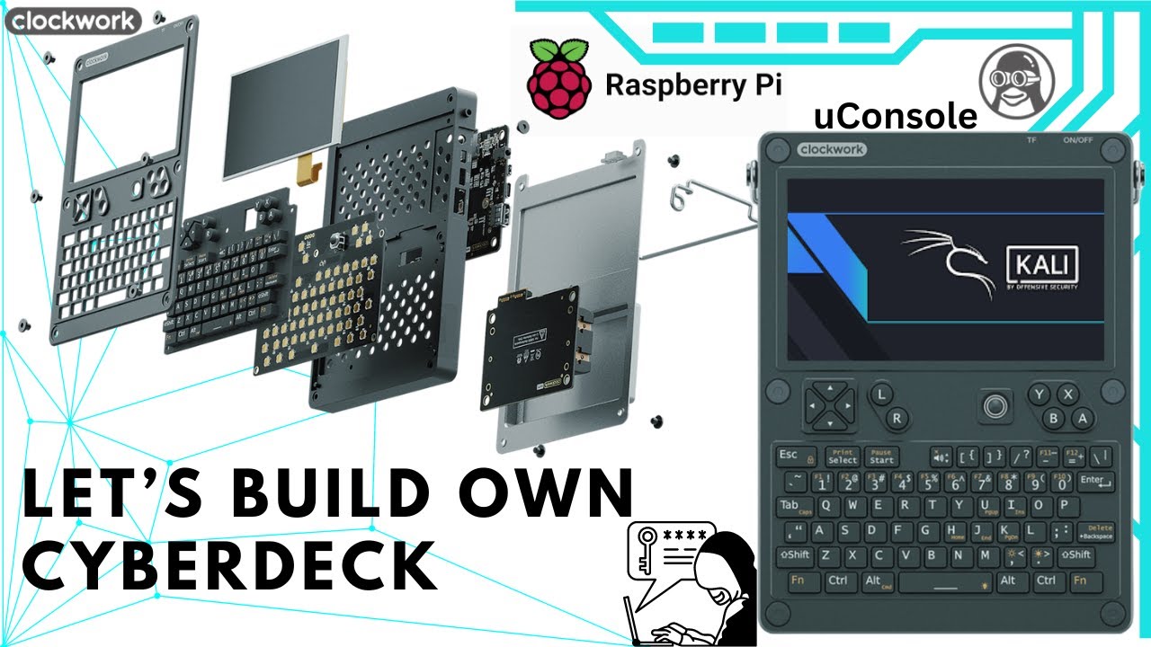 Let S Build Raspberry Pi Powered Cyberdeck Hacking Machine Uconsole
