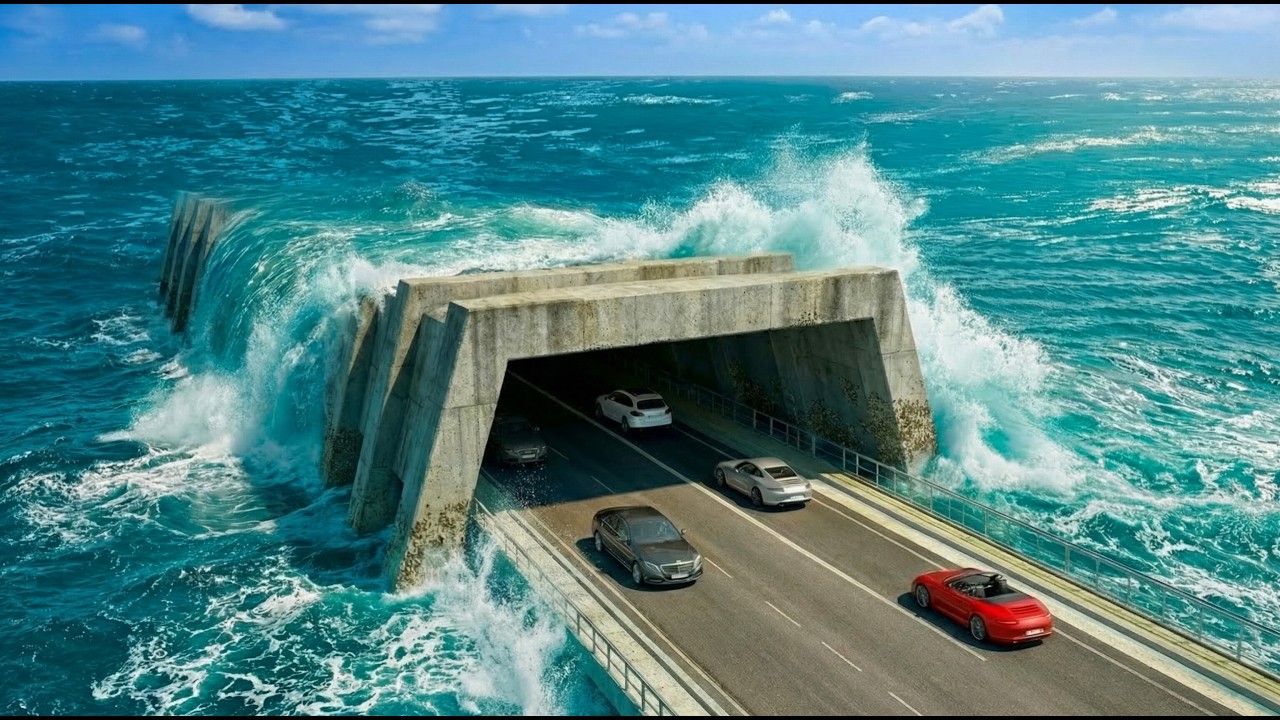 Inside The World S Longest Underwater Tunnel How The 15b Impossible