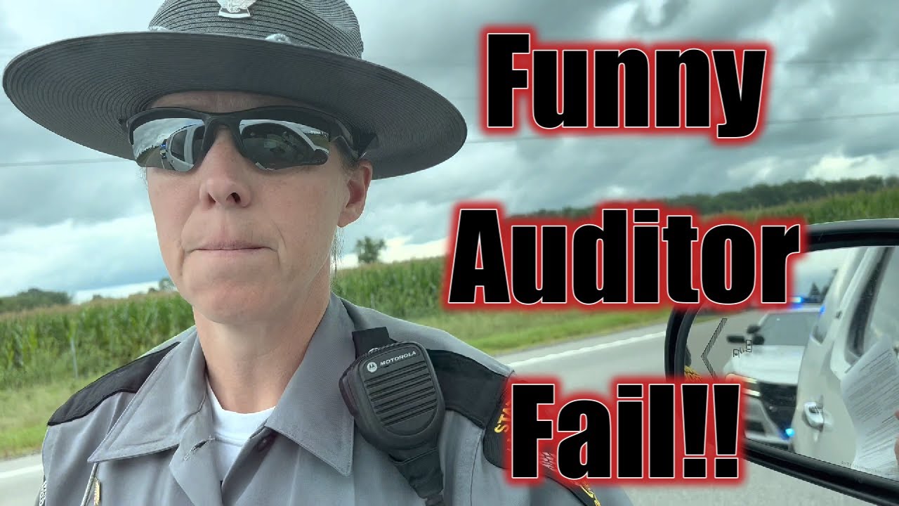 Hilarious 1st Amendment Auditor Traffic Stop Fail Youtube