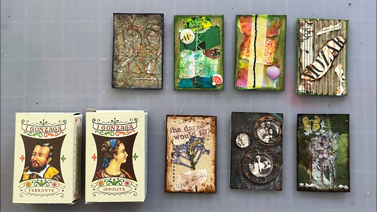 Mini Art For Mini Arty Boxes Miniature Miniatureart Miniboxes Youtube