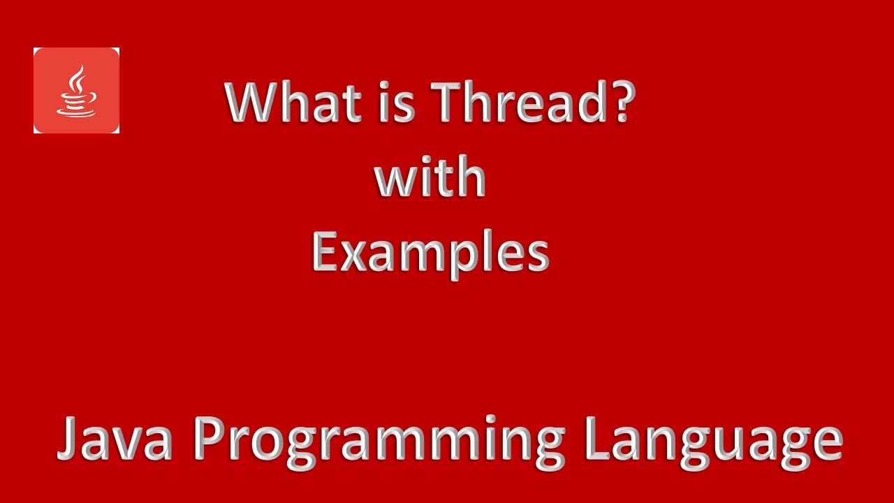 Thread Example Youtube