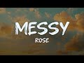 RosÉ Messy Sub Español Lyrics Video Oficial From F1 The Movie Andrew ...