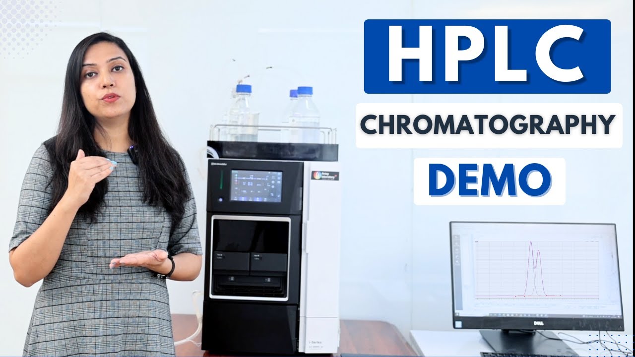 Hplc Chromatography Demonstration Youtube