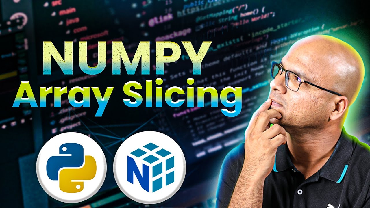 Numpy Array Slicing Youtube