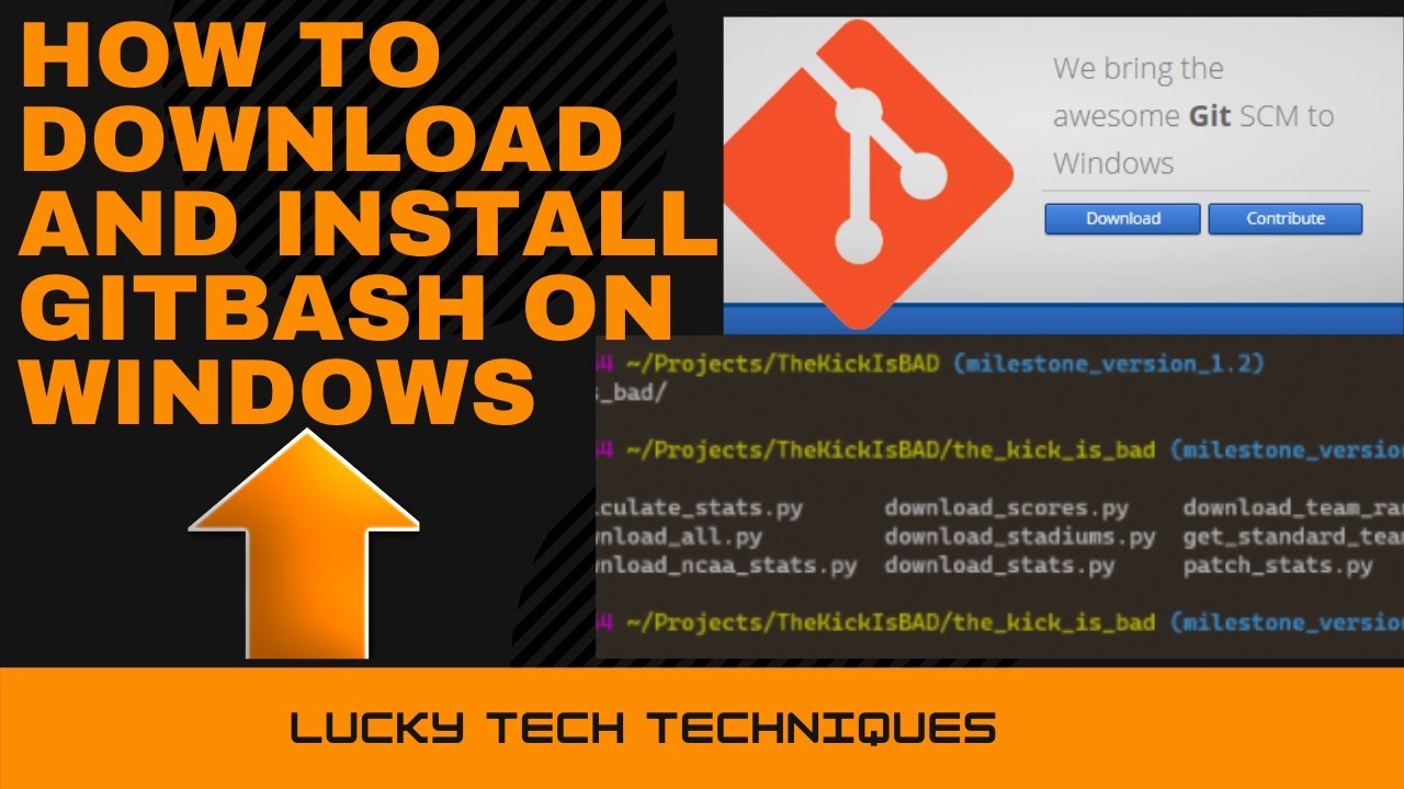 How To Install Gitbash On Windows Youtube