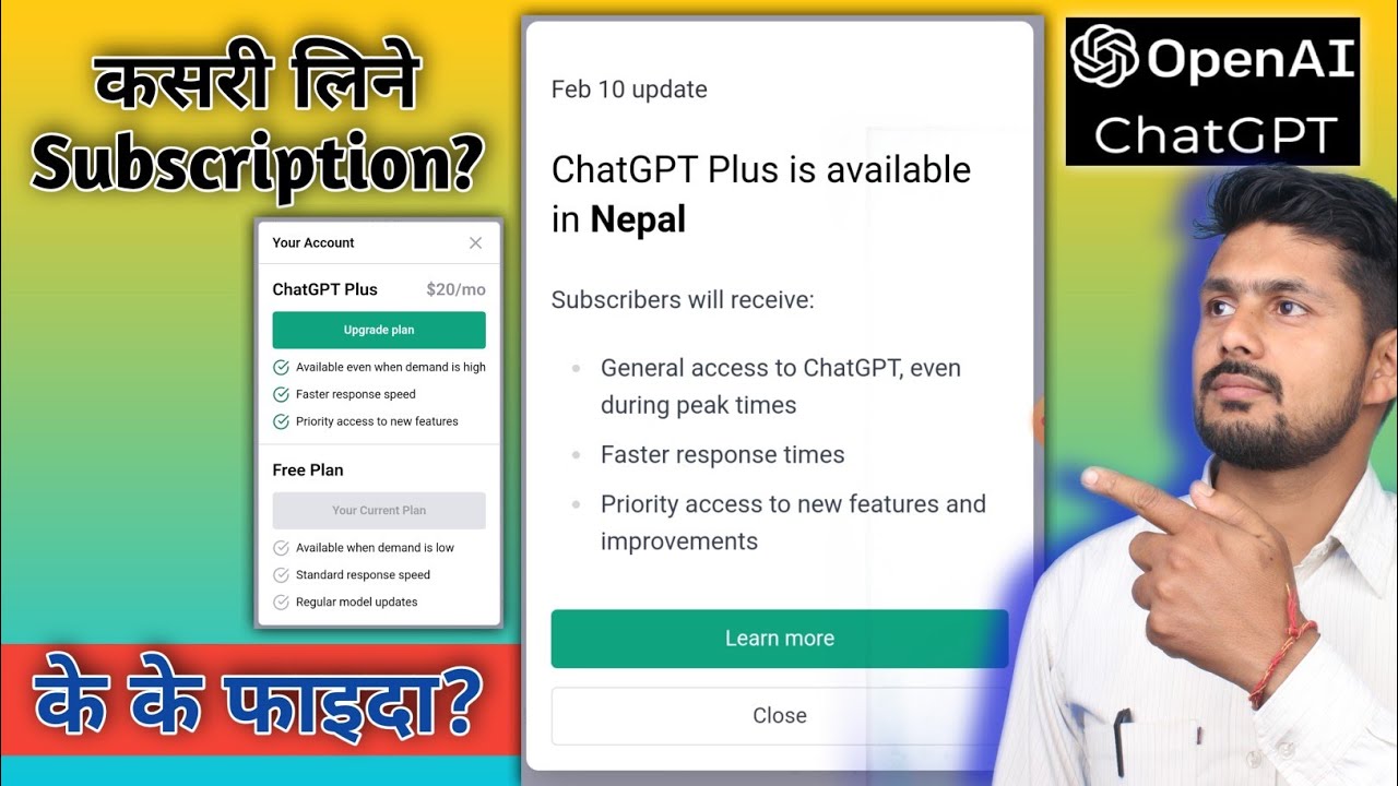 How To Subscribe Chat Gpt Plus Chatgpt Plus Features And