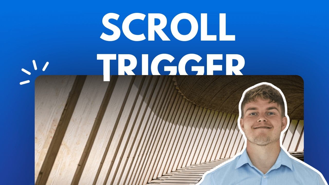 Overlap Container On Scroll Elementor Scrolltrigger No Code Youtube
