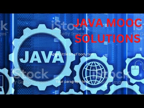 Java Mooc Solutions 5 13 Identical Twins Youtube