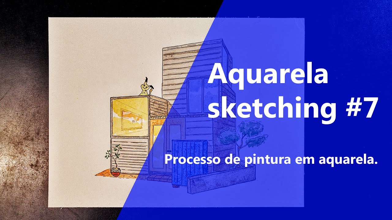 Aquarela Sketching 7 Youtube