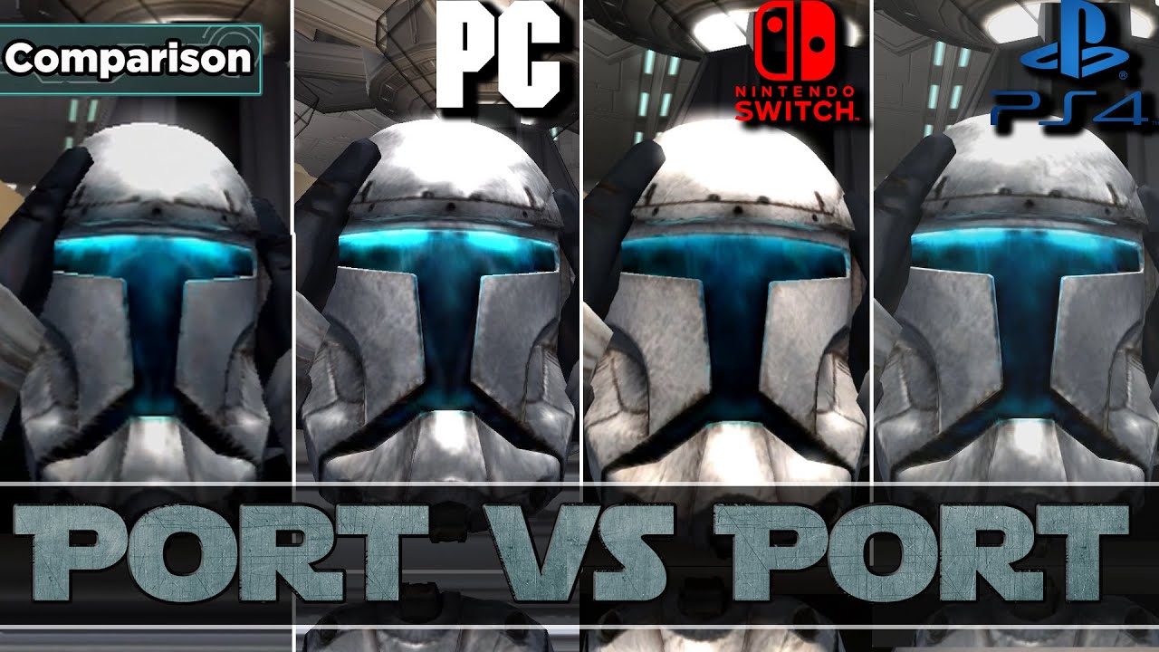 Star Wars Republic Commando Comparison Xbox Vs Pc Vs Switch Vs Ps4