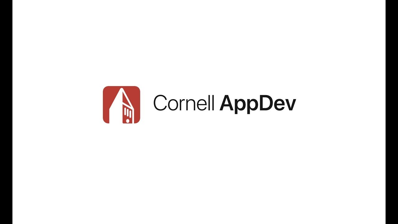 Welcome To Cornell Appdev Youtube