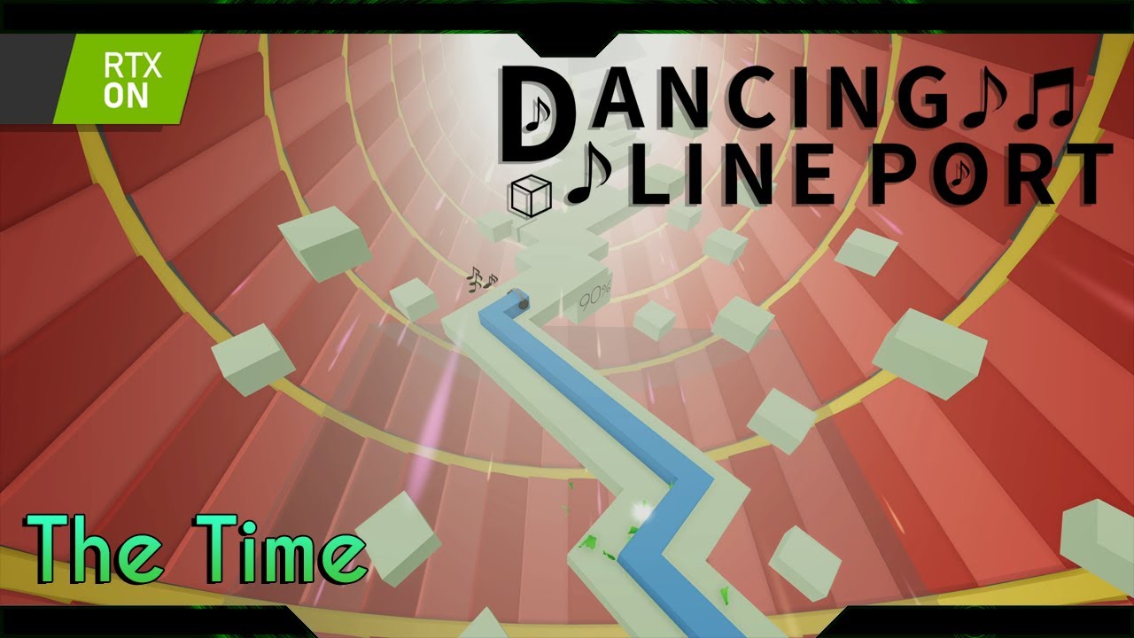 Dancing Line The Time Post Processing Youtube
