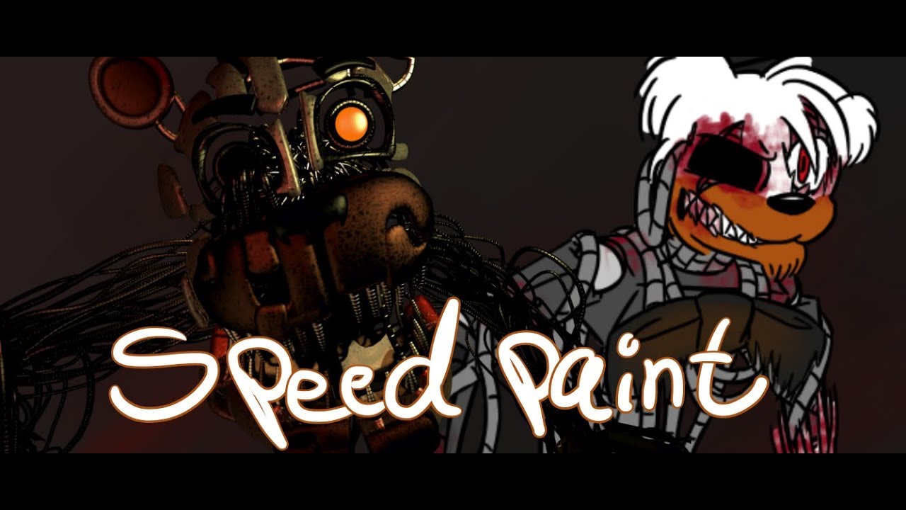 Molten Freddy Speed Painting Youtube