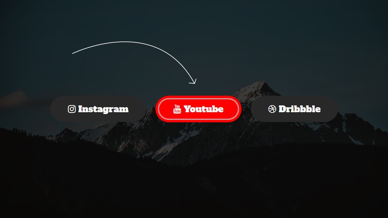 Creative Css Button Hover Effects Css Animation Tutorial Youtube