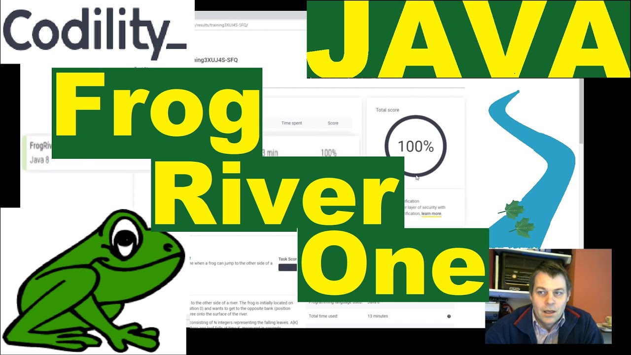 Codility Frog River One Youtube