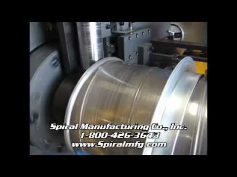 Vanstone Flange Machine Mounted W Narration Youtube